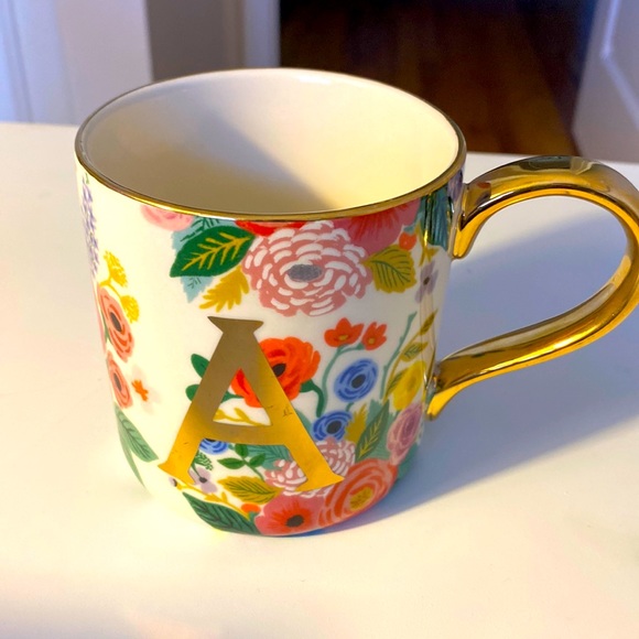 Anthropologie | Dining | Anthropologie Rifle Paper Co Coffee Tea Cup ...